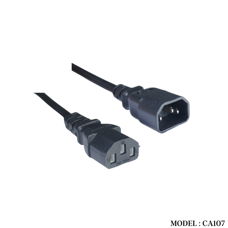 CA107 MONITOR POWER CORD 0.75MM 3.0M - Kameha.com.my