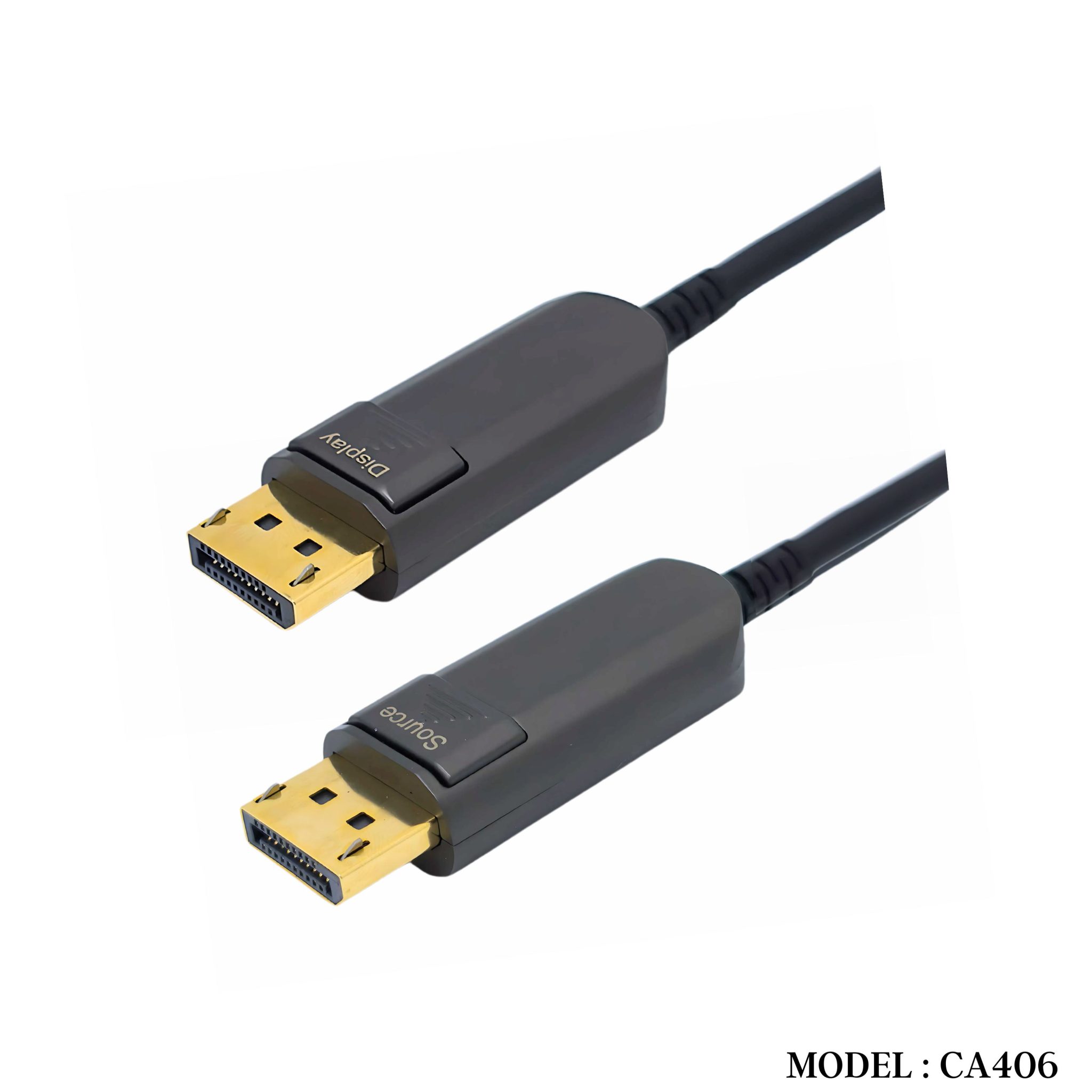 CA406 DISPLAY PORT TO DISPLAY PORT FIBER CABLE V1.4 10METER - Kameha.com.my