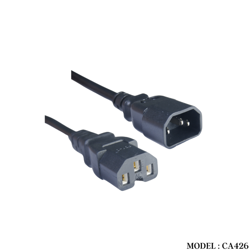 CA426 C14 TO C15 POWER CORD 1MM 3METER - Kameha.com.my