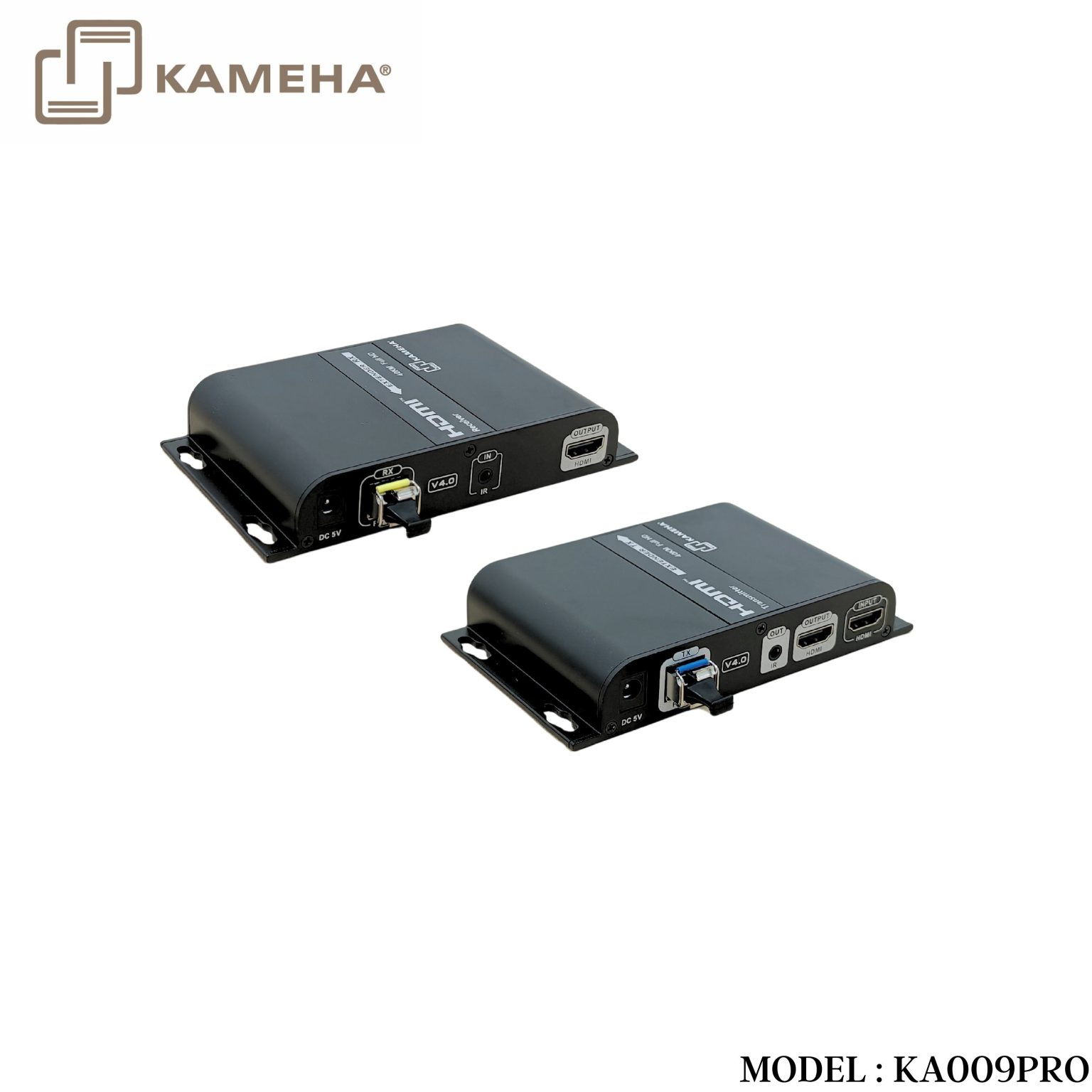 KA009PRO HDMI EXTENDER OVER OPTICAL FIBER WITH LOOP OUT (LC CONNECTOR ...