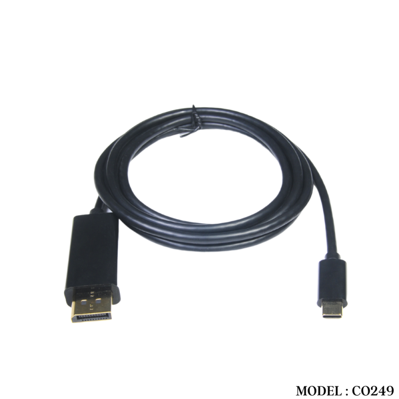 CO249 USB 3.1 TYPE C TO DISPLAY PORT 1.8M - Kameha.com.my