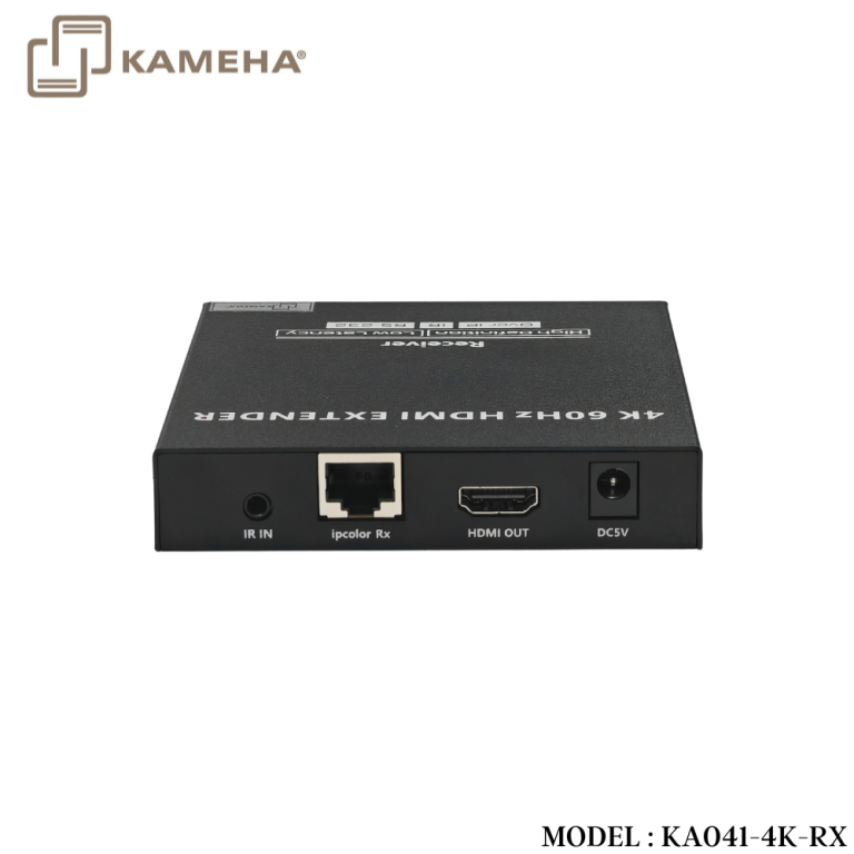 KA041-4K-RX HDMI EXTENDER 120M WITH IR 4K60HZ RECEIVER - KAMEHA ...