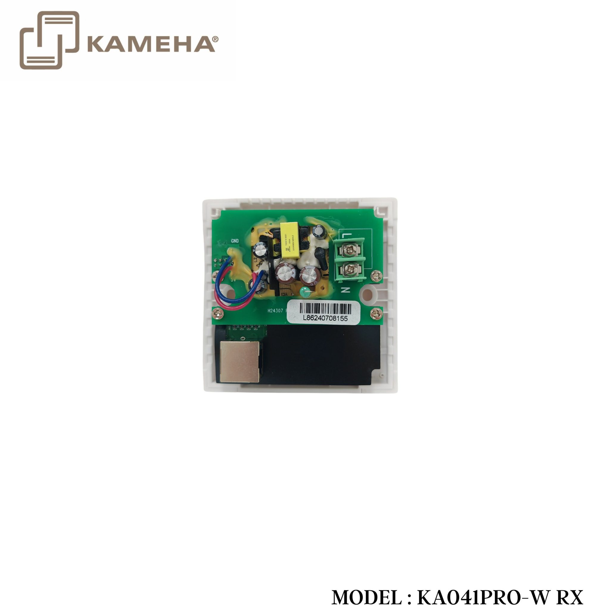 KA041PRO-W RX HDMI EXTENDER 100M WITH IR WALL PLATE - RECEIVER - Kameha ...