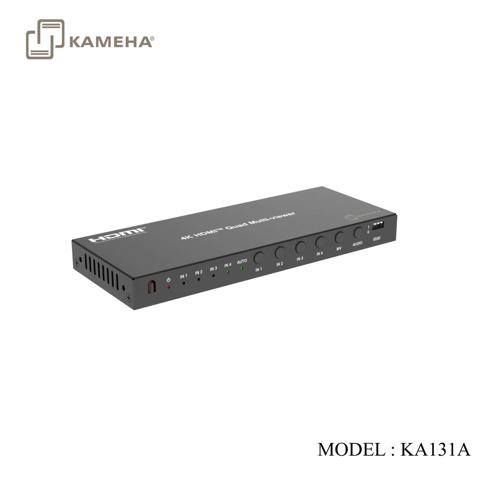 KA131A 4X1 HDMI 4K30HZ MULTIVIEWER SEAMLESS SWITCH - IMPROVED - Kameha ...