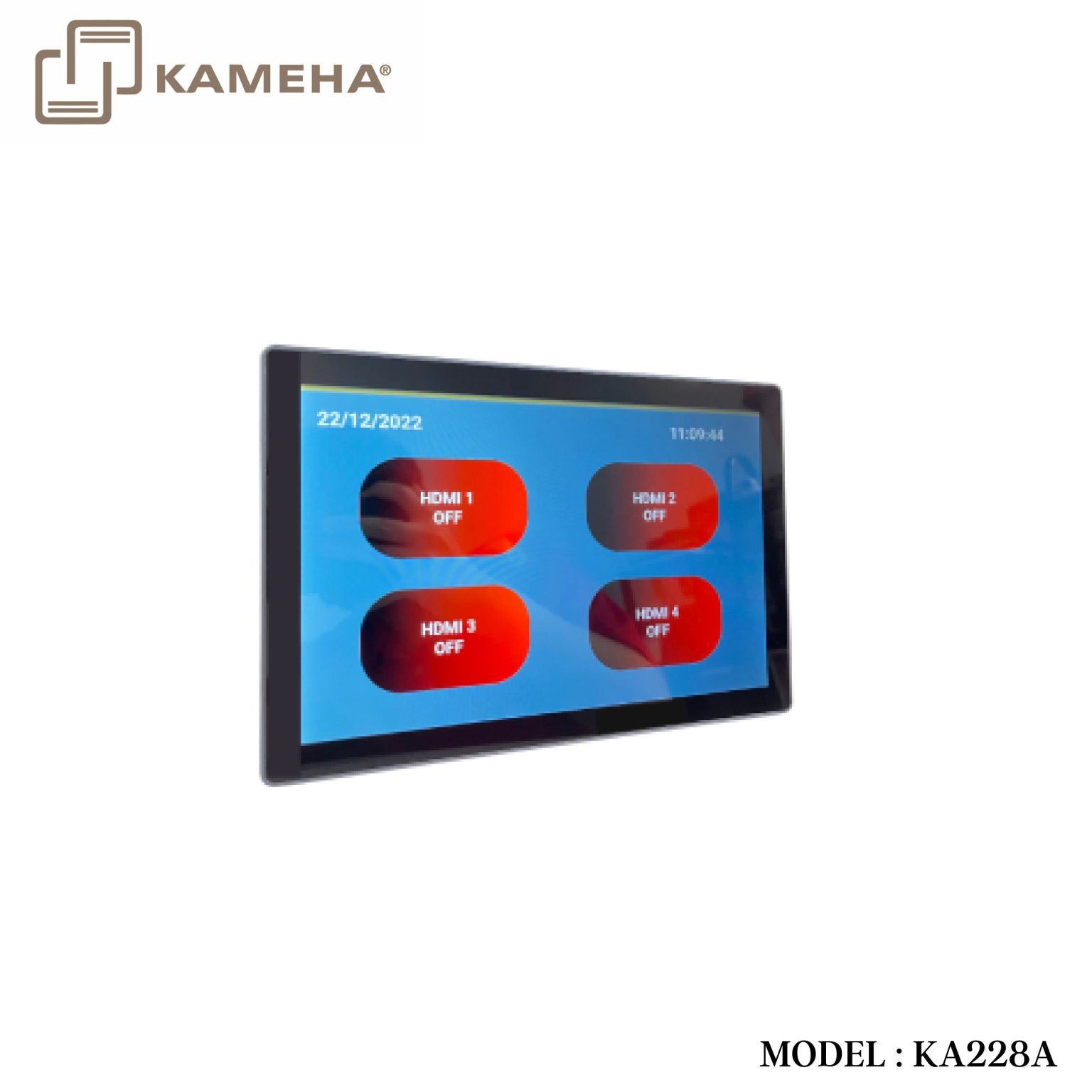 KA228A TOUCH SCREEN DESKTOP CONTROL 10U - KAMEHA - Kameha.com.my