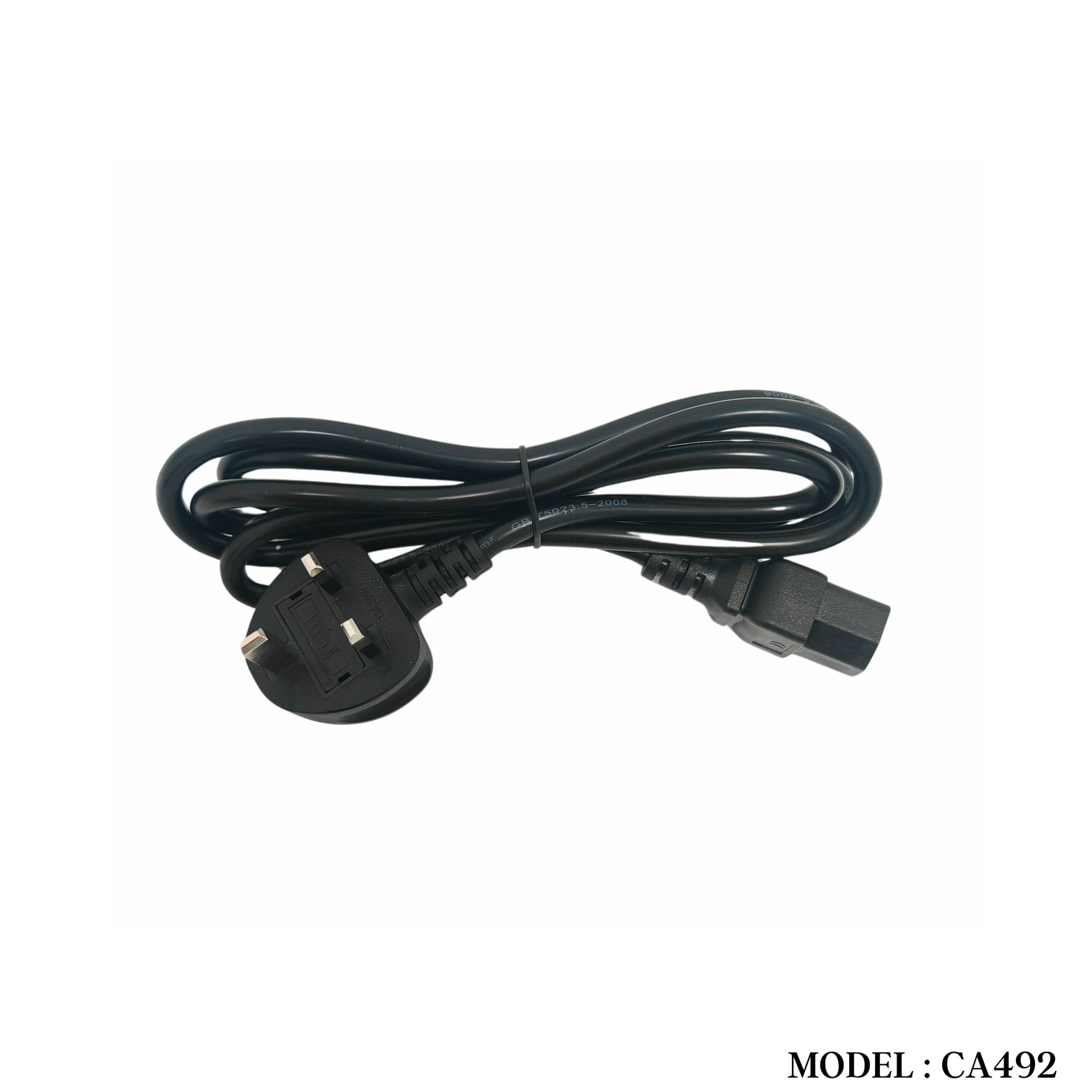 CA492 UK 3 PIN TO C21 POWER CORD 1.5MM 1.8M - Kameha.com.my